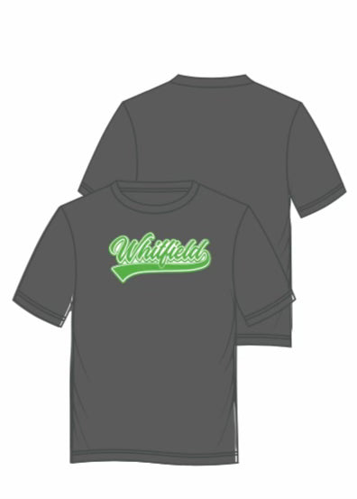 WHITFIELD LOGO GREY/GRN T-SHIRT – Whitfield Manufacturing