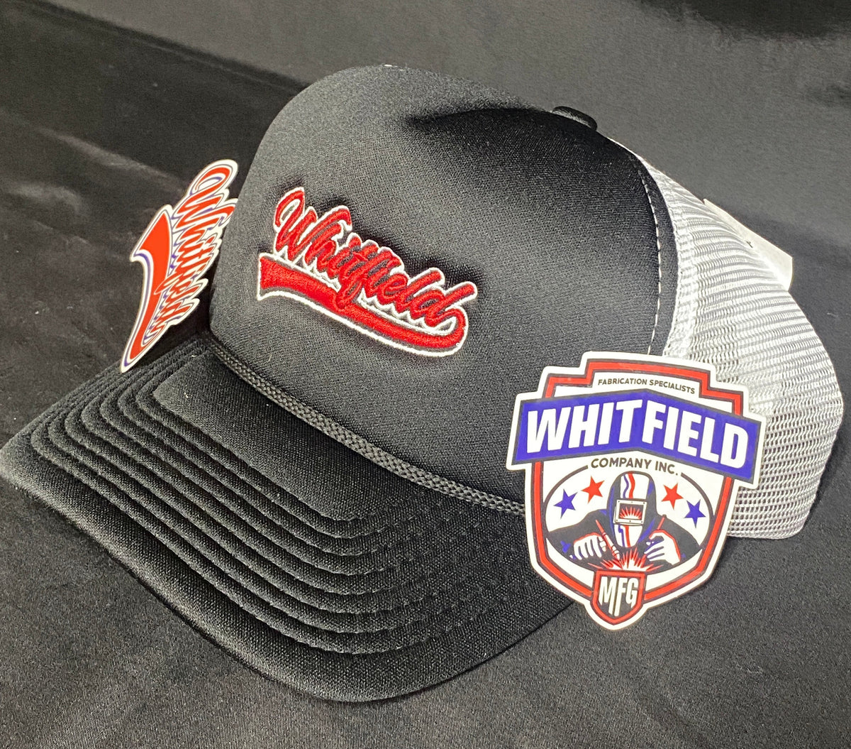 BUNDLE #3 (HAT, 2 STICKERS) – Whitfield Manufacturing