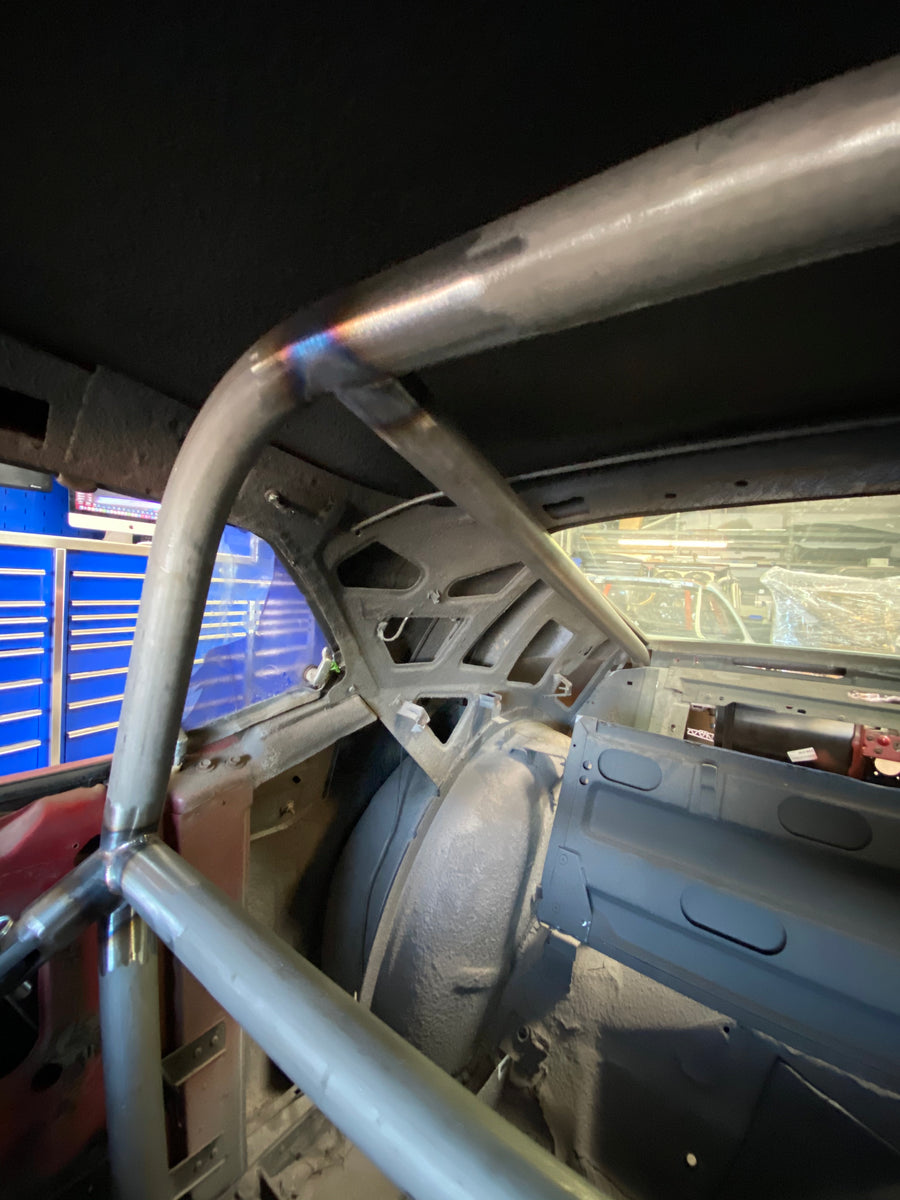 FORD MUSTANG FASTBACK 1969 6PT DRAG CAGE – Whitfield Manufacturing